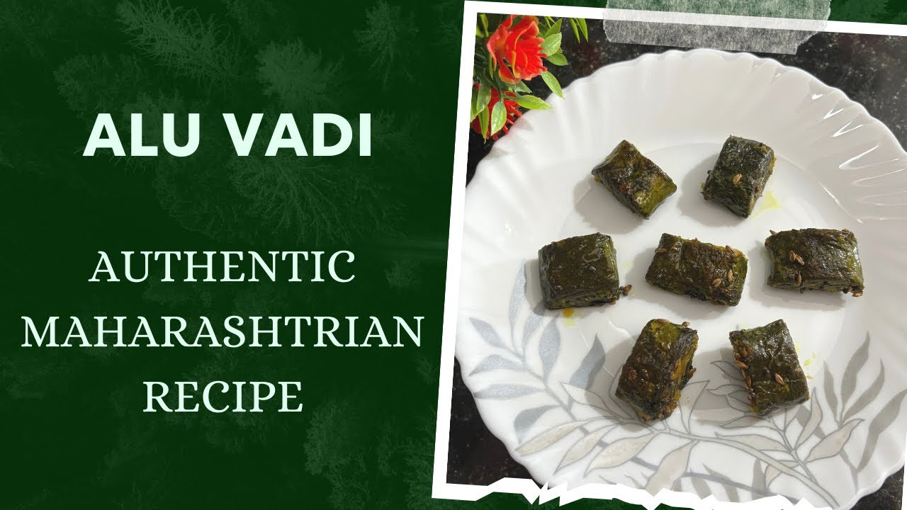 Alu Vadi recipe | Authentic Maharashtrian recipe | Healthy recipes ...