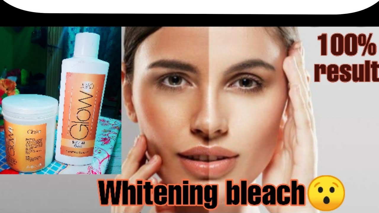 Whitening Bleach (Glow ever)100% awesome result 2020 - YouTube