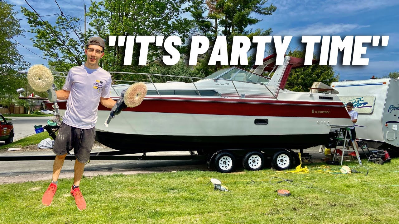 Quick’n Dirty BOAT Detail Turns out better than Expected! - YouTube