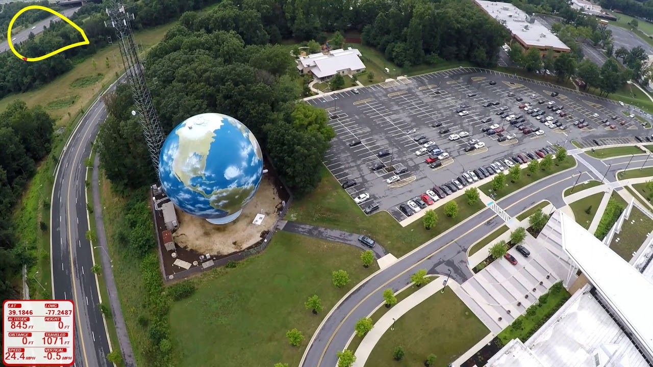 Drone Footage of Montgomery College Germantown Campus - YouTube