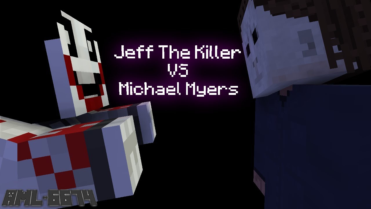 Michael Myers VS Jeff The Killer | Minecraft Animation Halloween VS ...