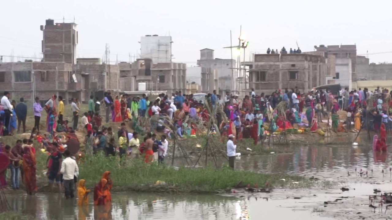 CHAT PUJA ...IN INDIA......LOWER CHUTIA,RANCHI , JHARKHAND IN KAMLU ...