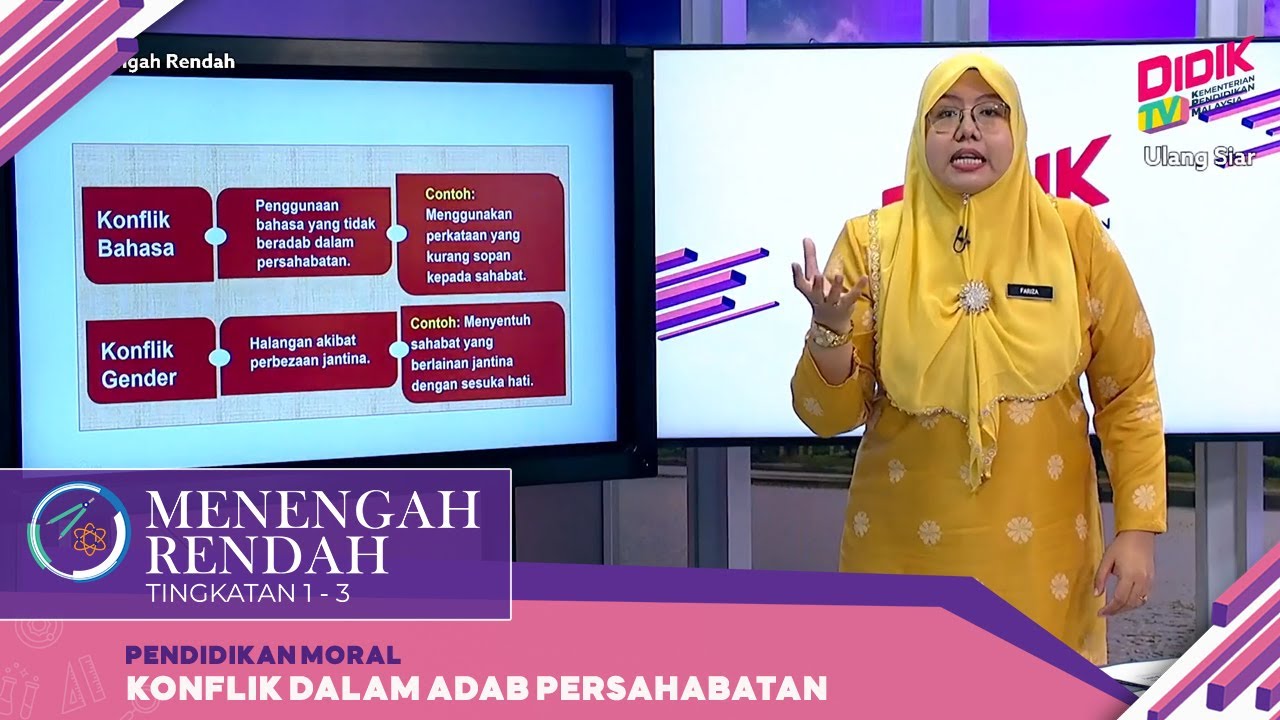 Menengah Rendah (Ting. 1 - 3) | Pendidikan Moral - Konflik Dalam Adab ...