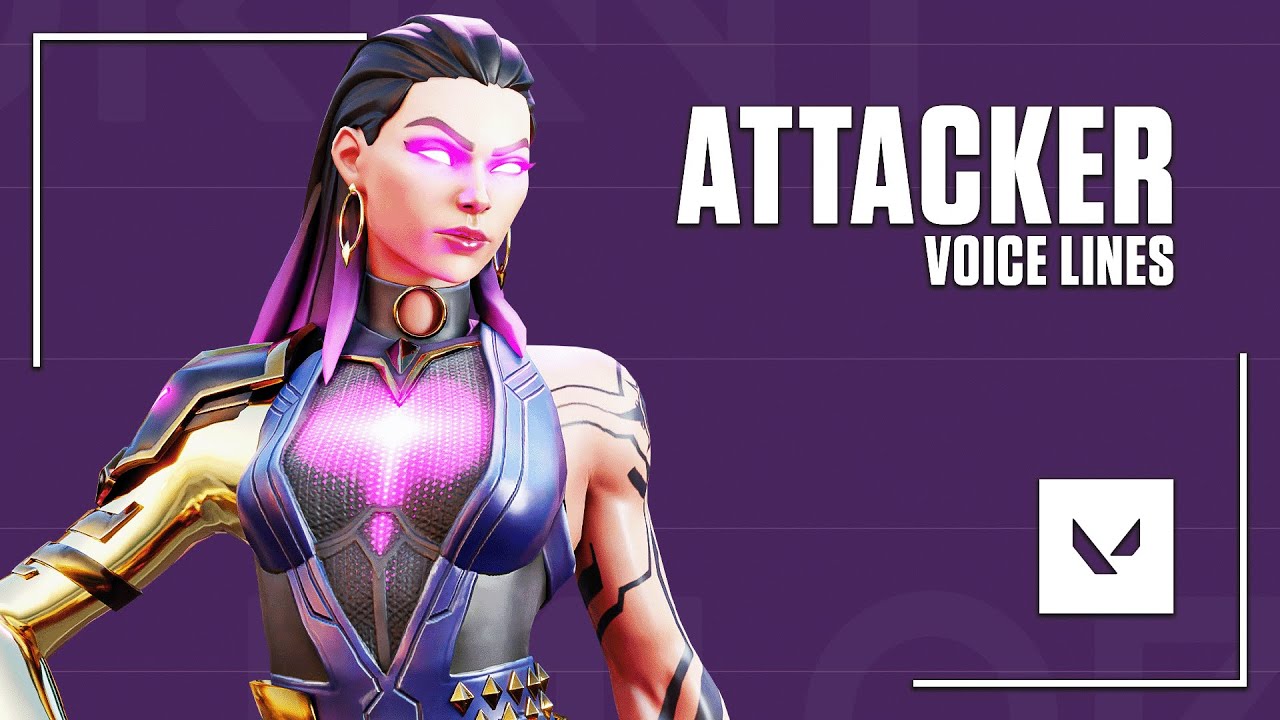 Valorant - All Attacker Voice Lines - YouTube