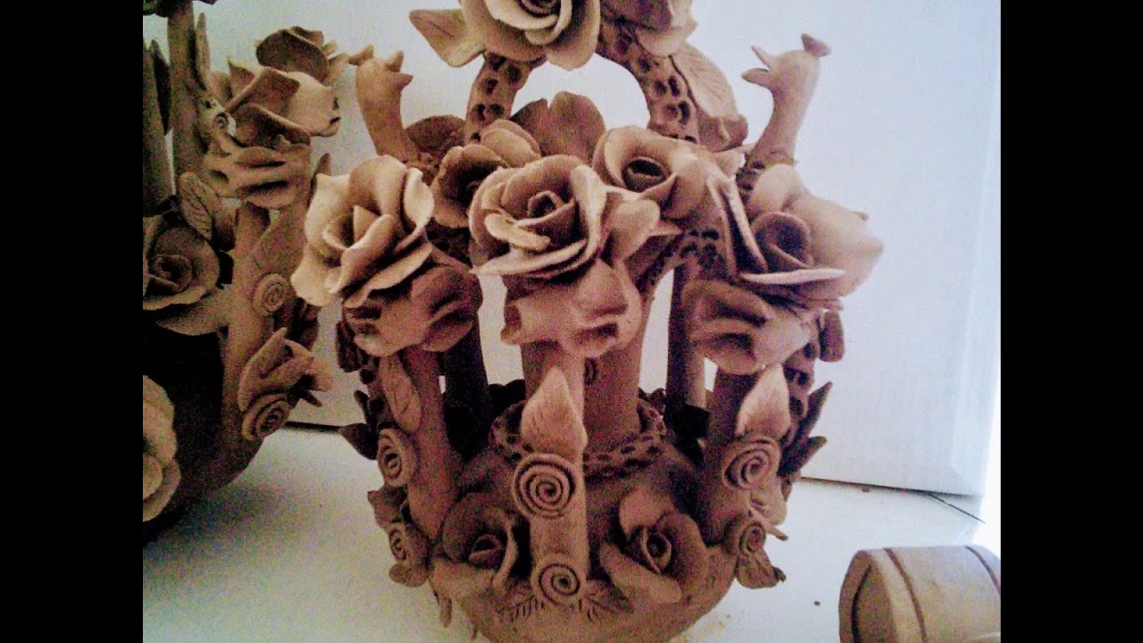 Sofronia's Phini pottery - YouTube
