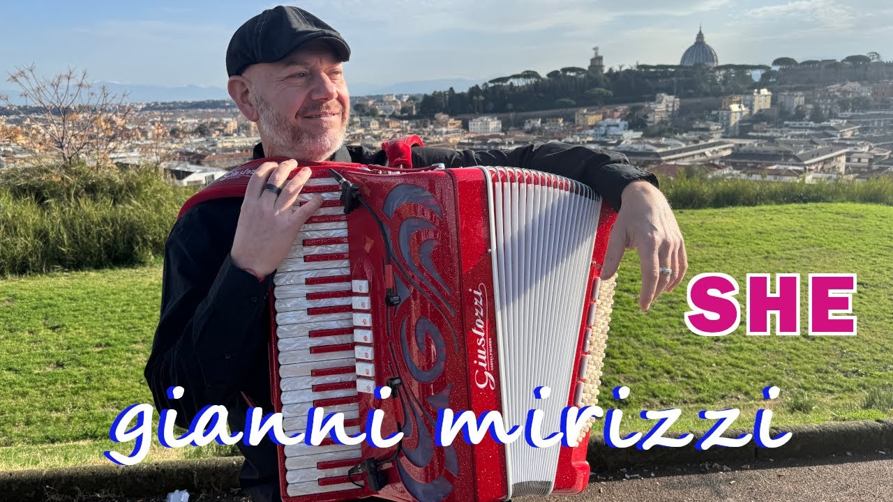 SHE (Lei) di Charles Aznavour | Gianni Mirizzi alla fisarmonica ...