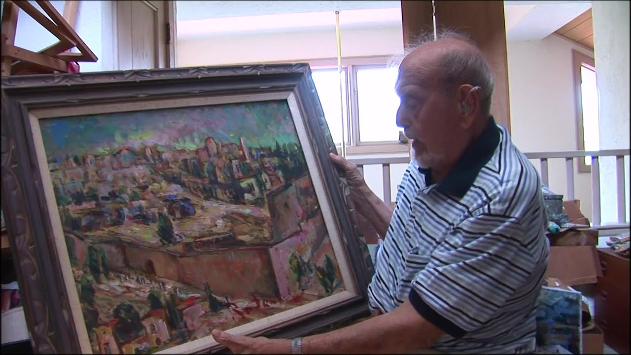 At 104, Artist Harold Rotenberg Still in Love with Life - YouTube