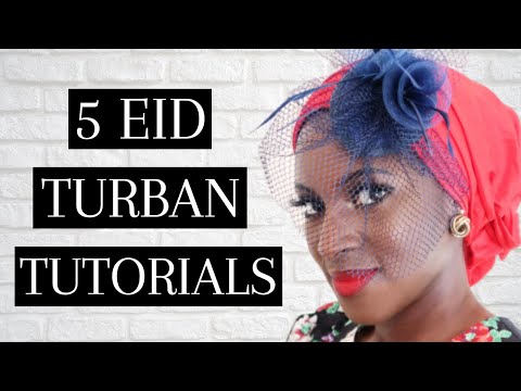 EID TURBAN TUTORIALS 2020 | Aishcream