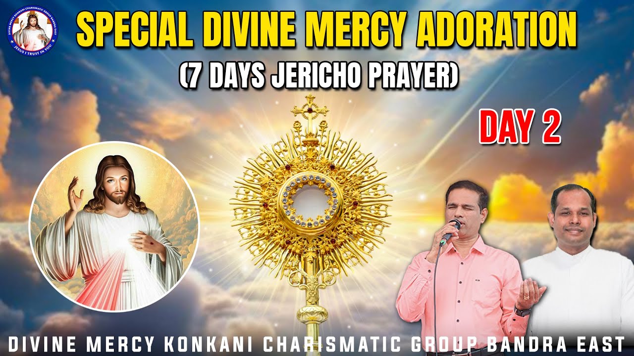 SPECIAL DIVINE MERCY ADORATION | DAY 2 | Br. Prakash Dsouza | LIVE ...