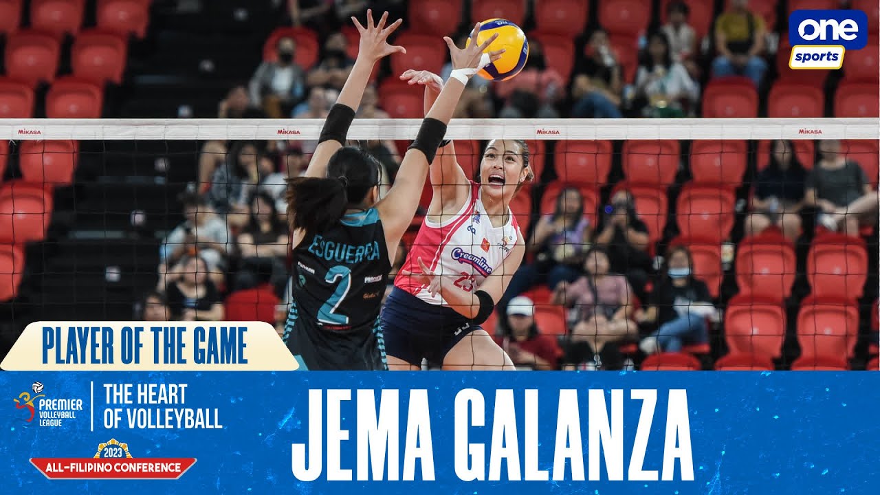 Jema Galanza shines in Creamline's 11th win | 2023 PVL All-Filipino ...
