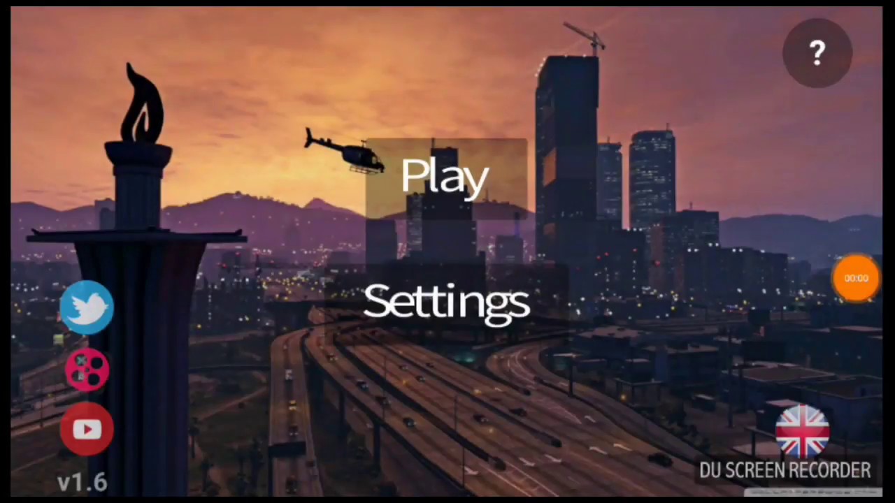 GTA 5 Grand Theft Auto V APK 1.6 (Beta) - Android Game - YouTube