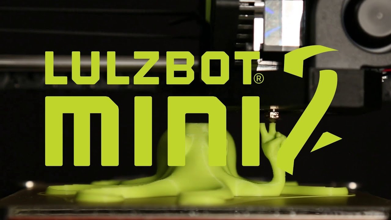SOON: LulzBot Mini 2 3D Printer - YouTube
