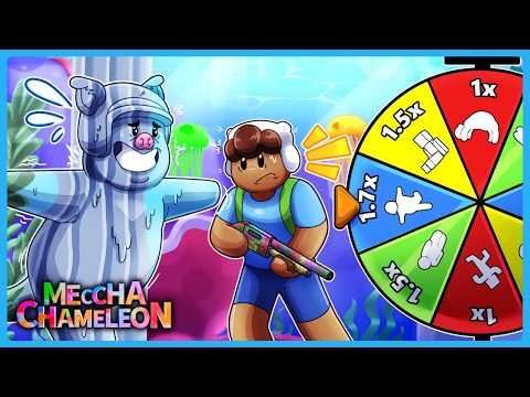 Meccha Chameleon But a Roulette Wheel Decides My Hiding Spot