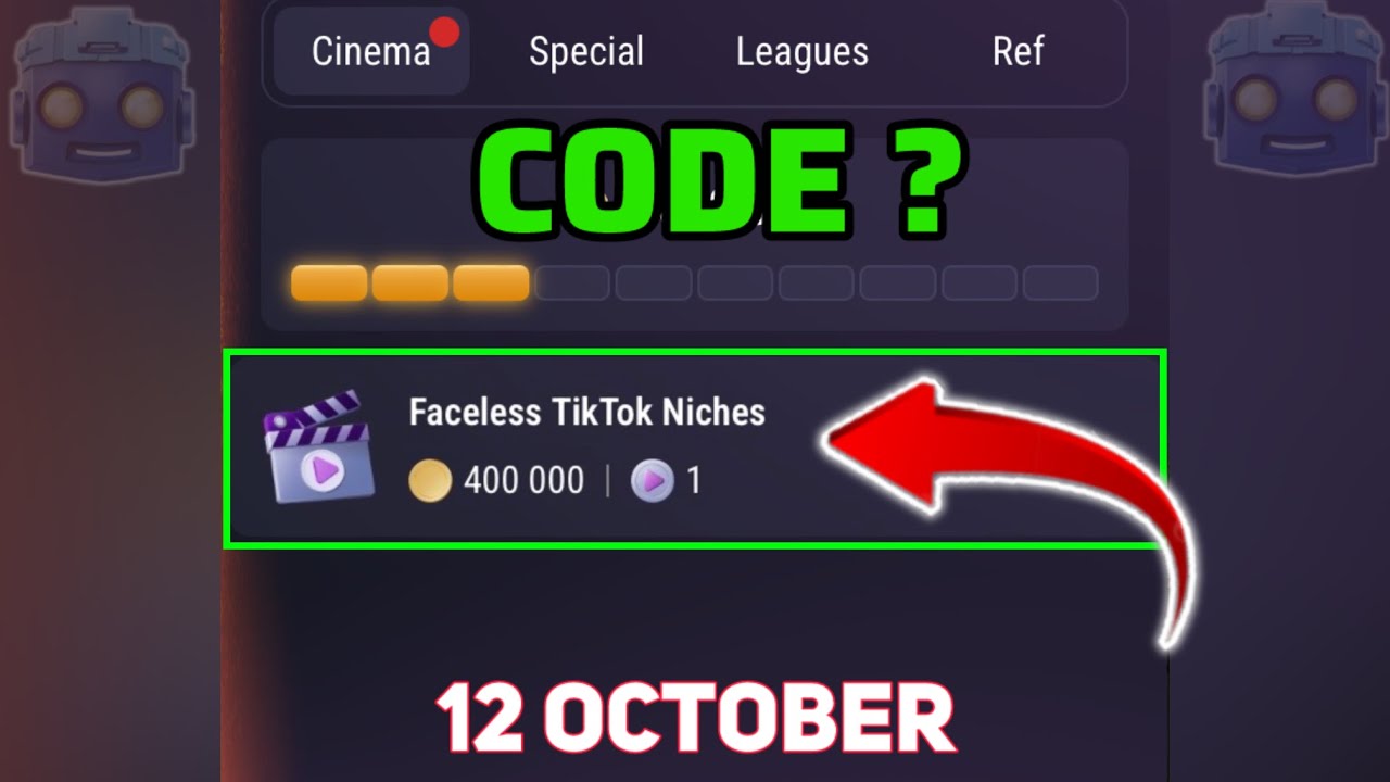 Faceless TikTok Niches Tapswap Code | EASIEST Faceless TikTok Niches to ...