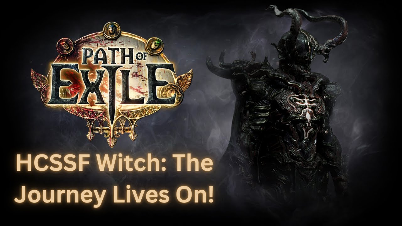 Path of Exile: HCSSF Witch - The Adventure Continues! - YouTube