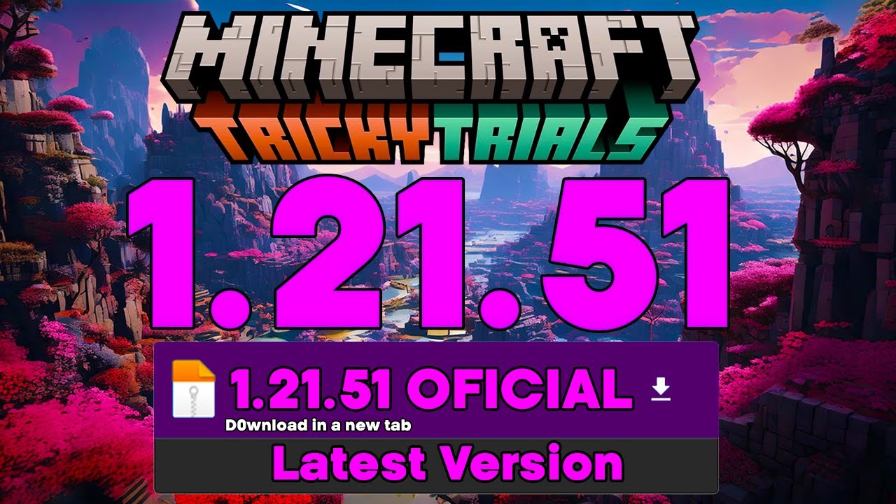Minecraft 1.21.51.01 VERSIÓN OFICIAL | Minecraft 1.21.51 Última ...