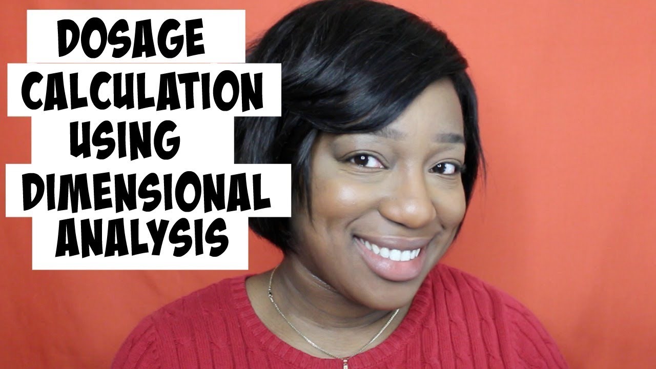 Dosage Calculations using Dimensional Analysis | Sample Conversion Questions - YouTube