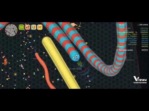 wormate.io gameplay this color is cute love all the players on here ...