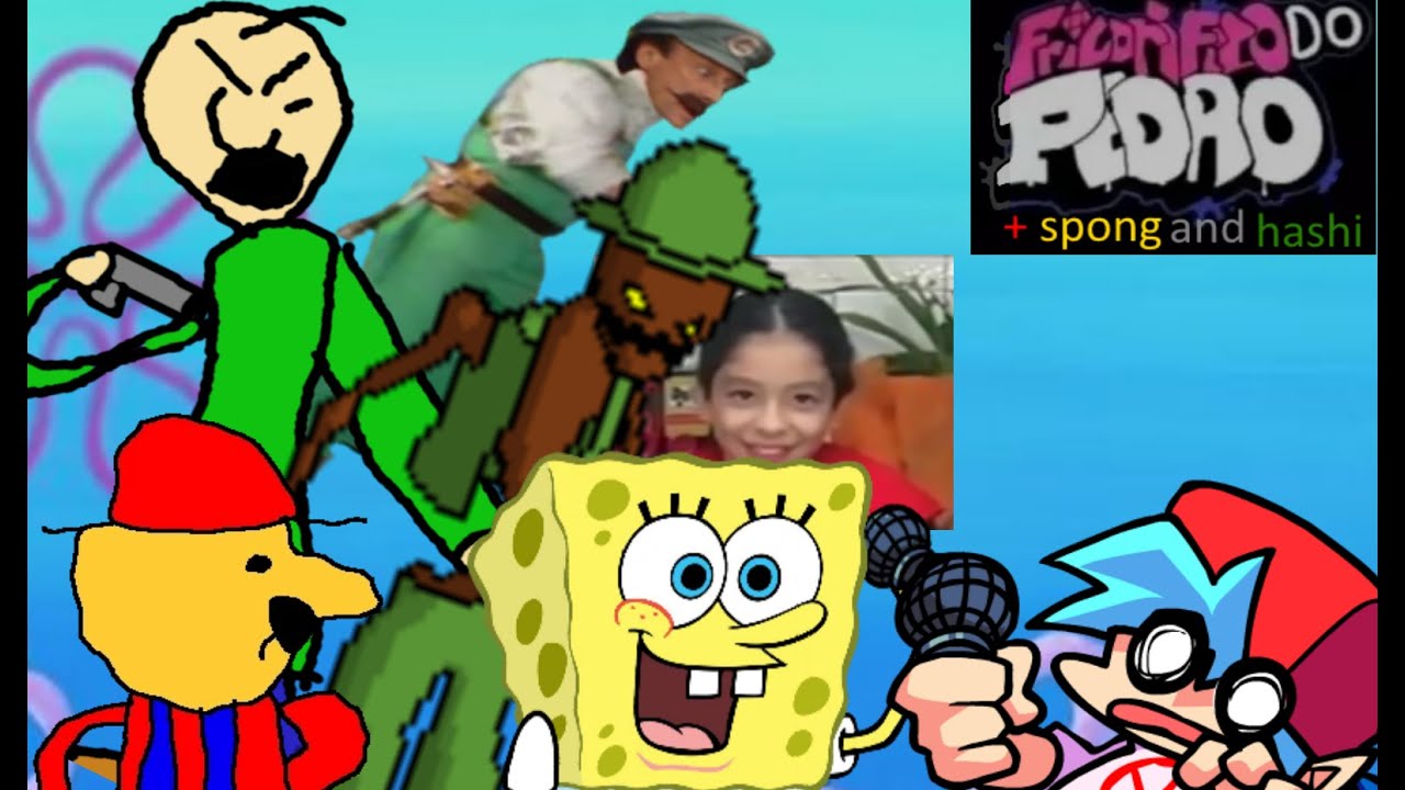 fnf spong + hashi showcase old the 2.0 version - YouTube