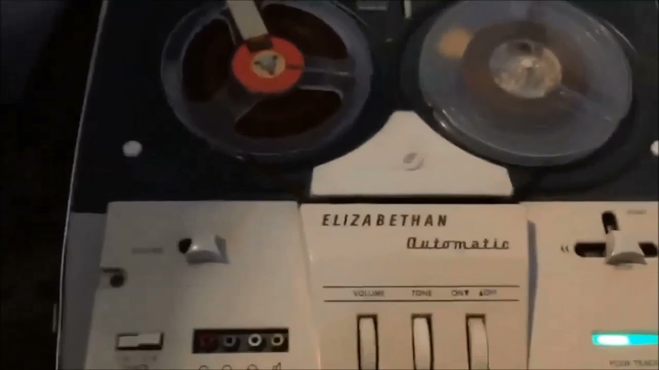 Elizabethan Auto (1965) Reel to Reel Tape Recorder - YouTube