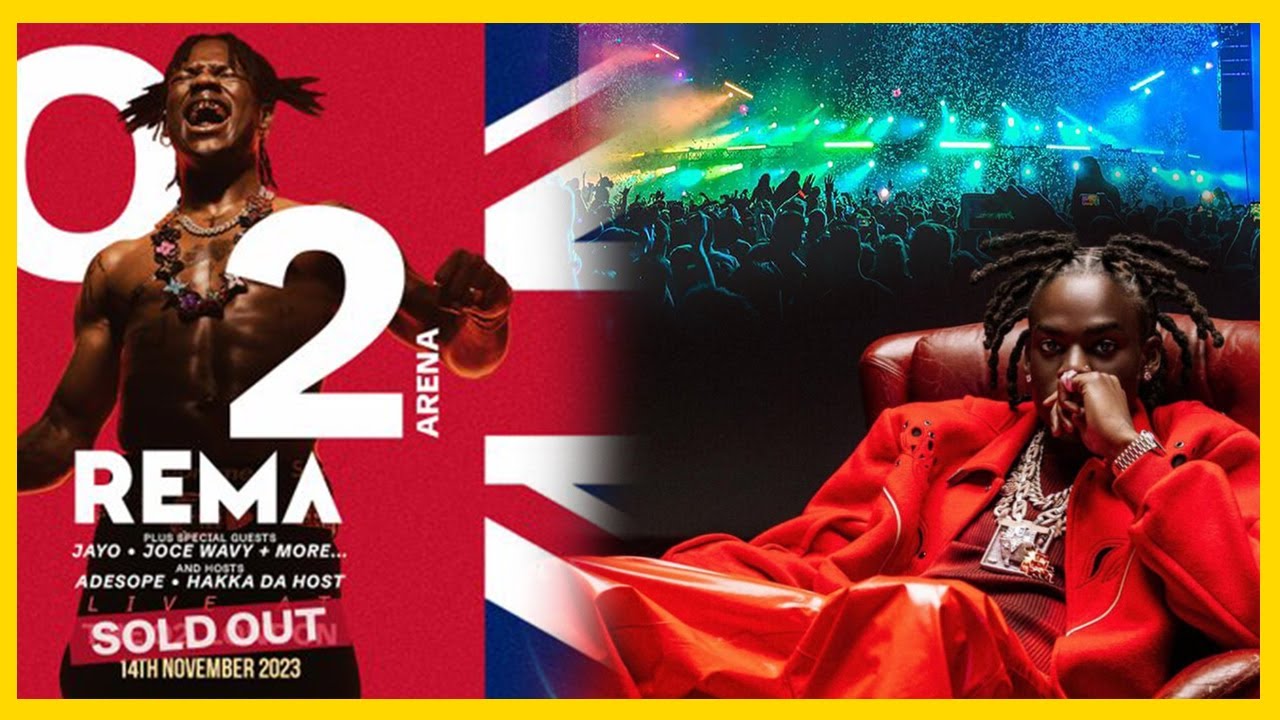 Wow | O2 Arena Finally Sold Out By Rema ! Rema's Pressure Too Tough ...