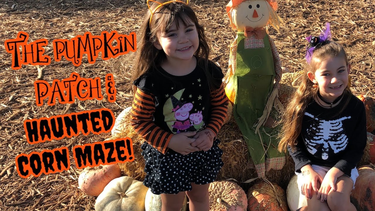The Pumpkin Patch & Haunted Corn Maze ! - YouTube