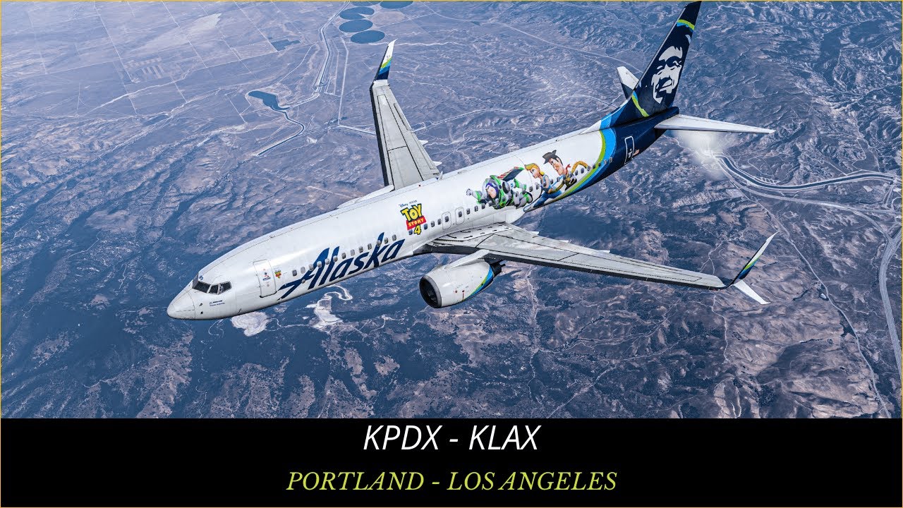 X-PLANE 12 *BETA* | ORBX True Earth | Zibo Boeing 737 | Los Angeles ...