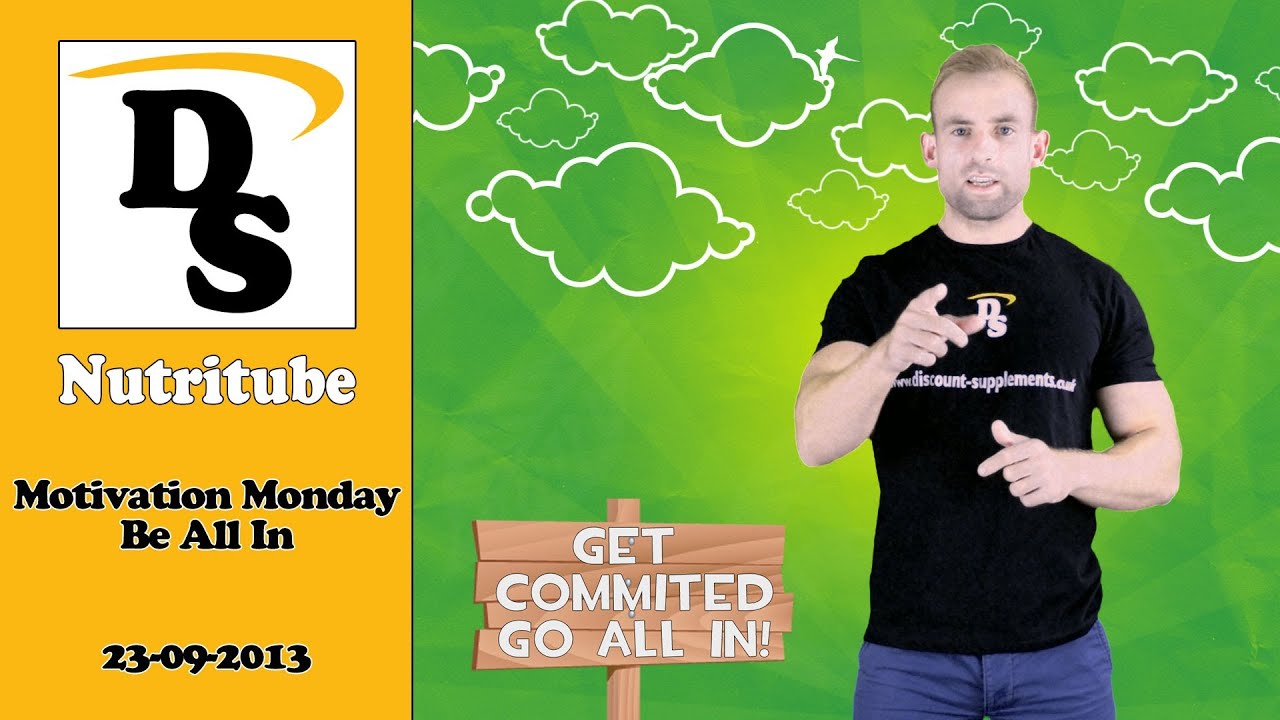 Get Committed, Go All In - Motivation Monday - YouTube