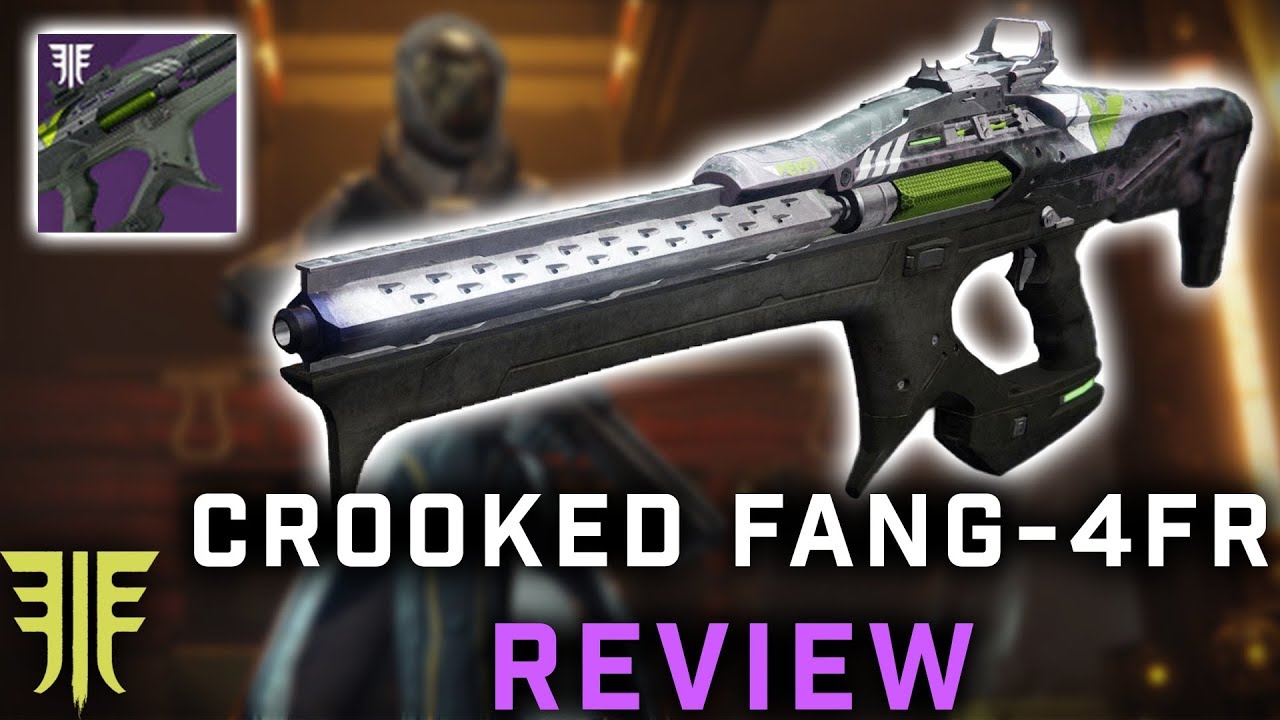 Destiny 2: Crooked Fang-4fr Forsaken Review! | Year 1 Linear Fusion ...