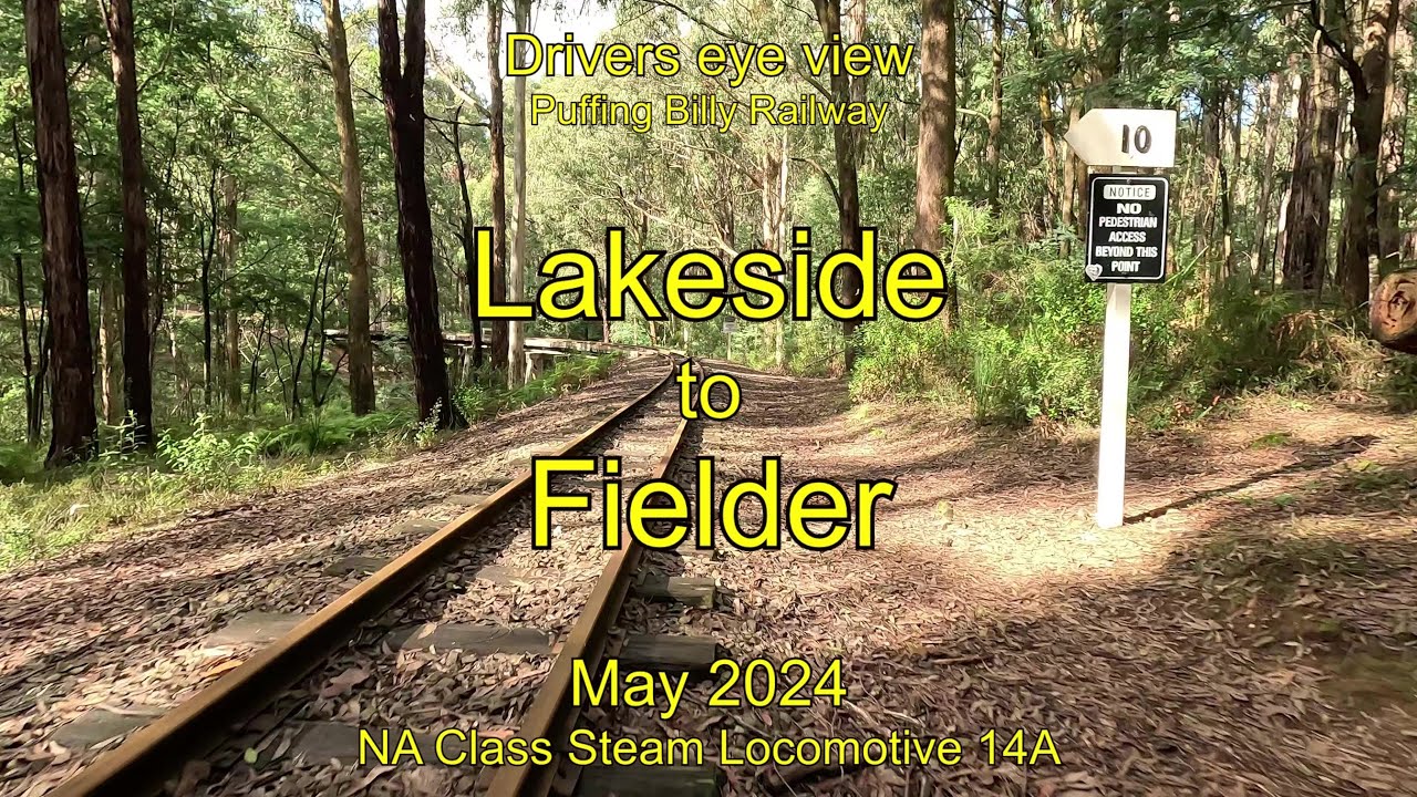 Drivers eye view, Lakeside to Fielder, May 2024 - YouTube