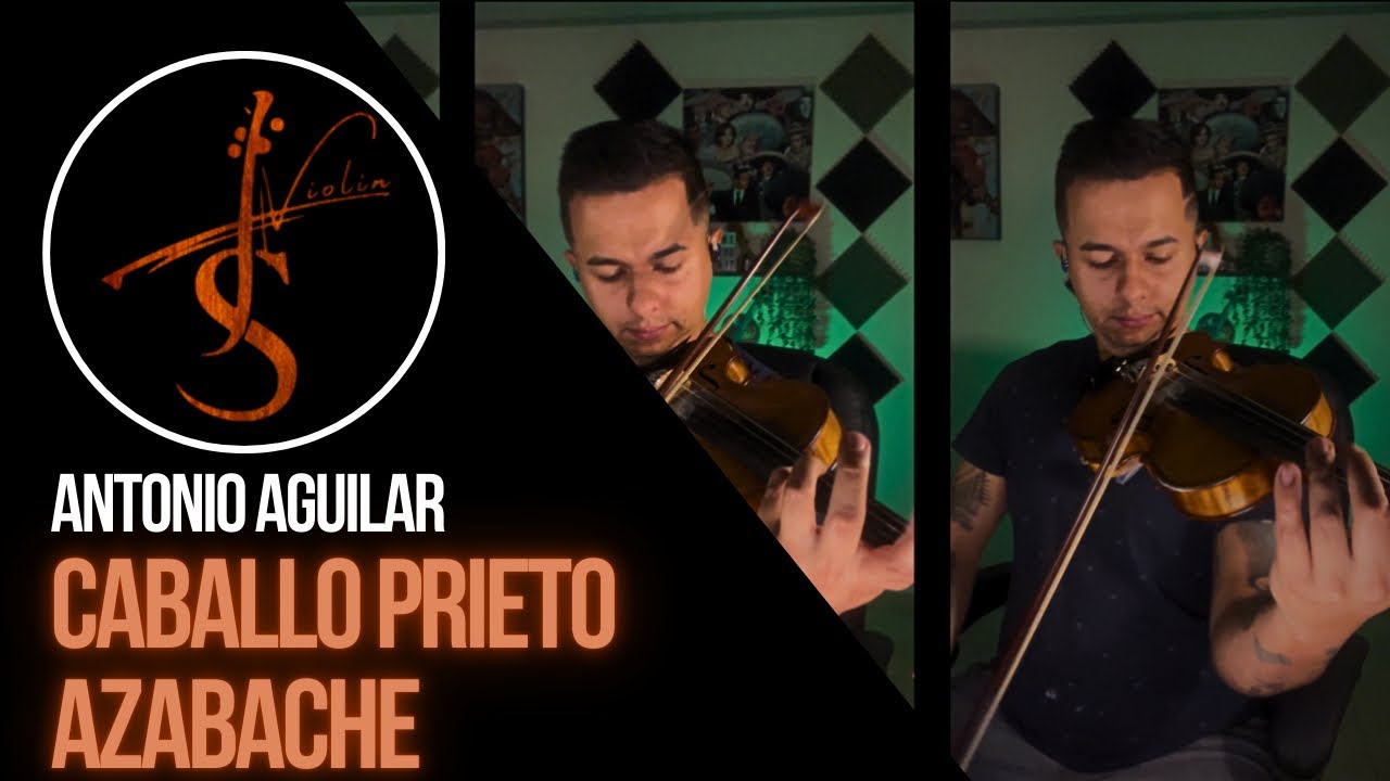 Caballo Prieto Azabache - Antonio Aguilar (Tutorial Violines - Mariachi ...