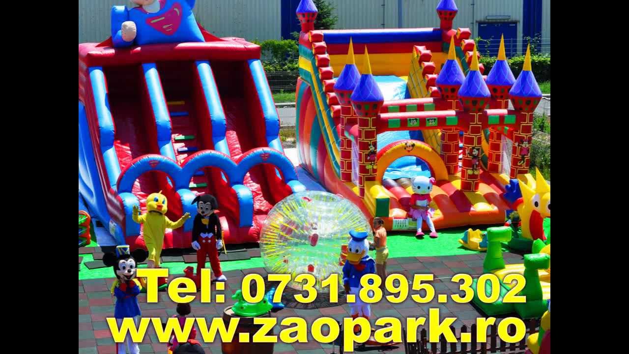 ZAO PARK BRASOV parc de distractie pentru copii - YouTube