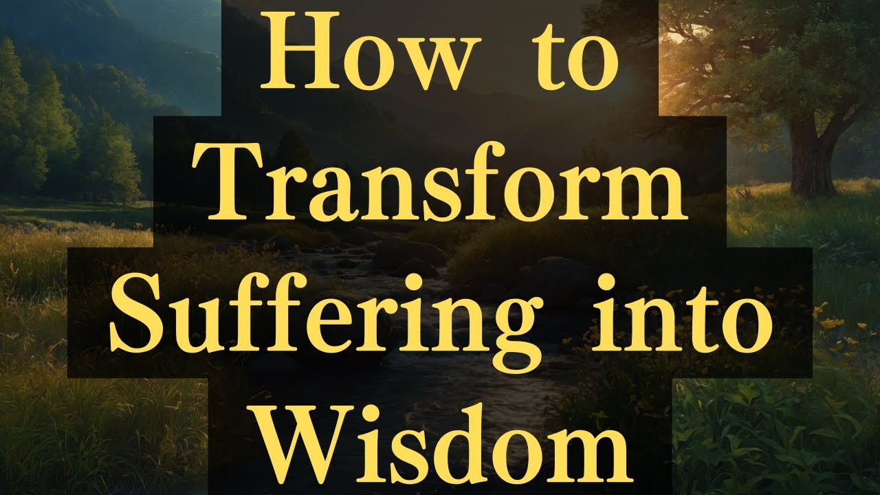 How to Transform Suffering into Wisdom #yourmonkhaku #buddhism # ...