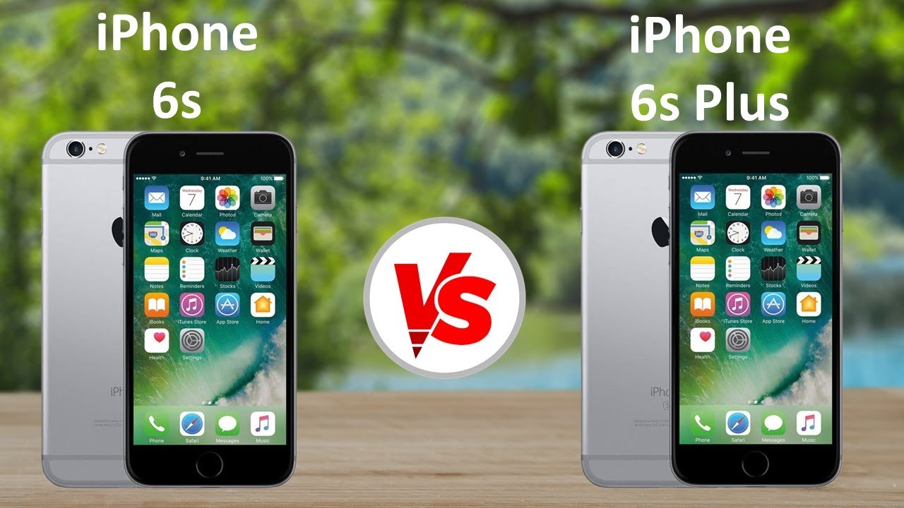 iPhone 6s vs iPhone 6s Plus - YouTube