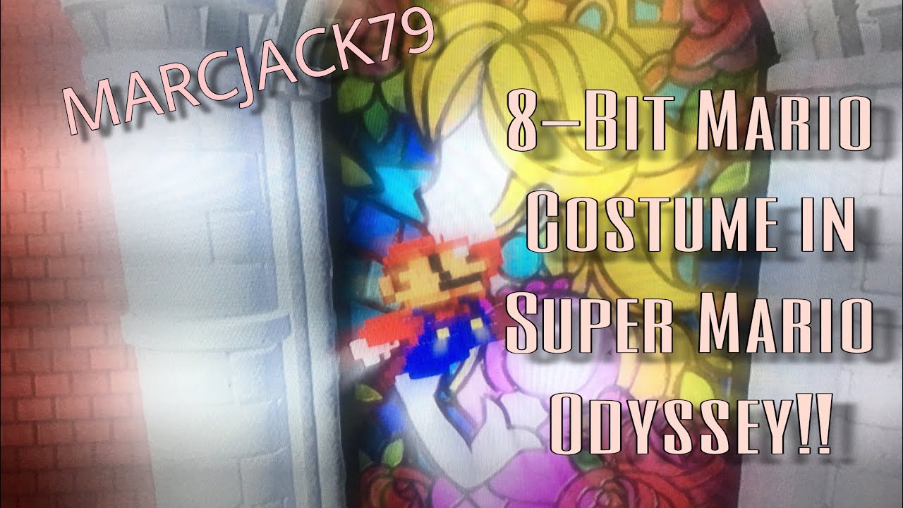 8-Bit Mario Costume in Super Mario Odyssey!!! - YouTube