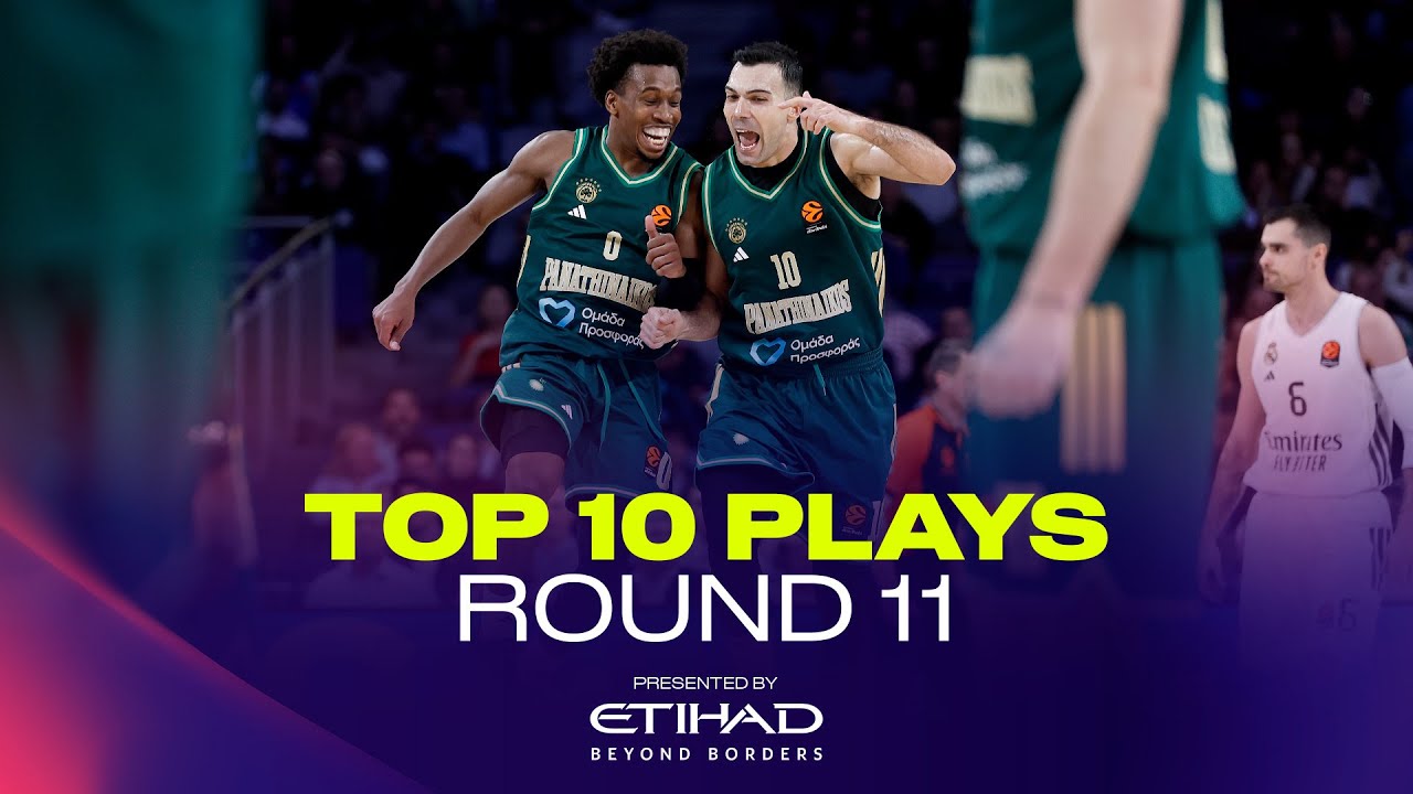 TOP 10 Plays | DUNK party at the RIM | RS ROUND 11 | EuroLeague ...
