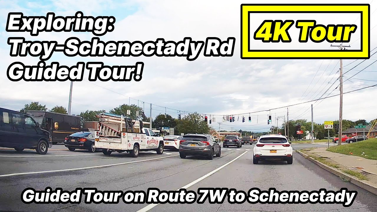Route 7 West | Troy-Schenectady Road | Guided Tour - YouTube