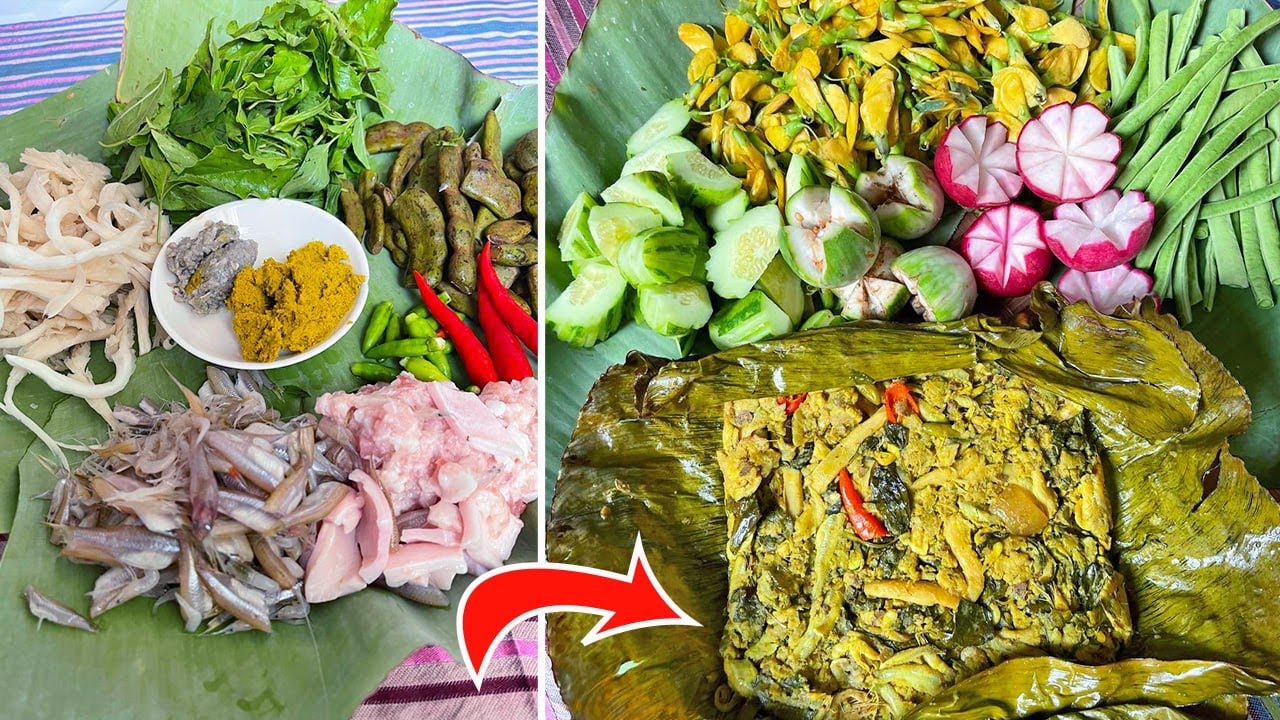 កប់កូនត្រី_ត្រីកប់ ឬខ្នប់កូនត្រី | Yummy Khmer Grilled Baby Fish Recipe ...