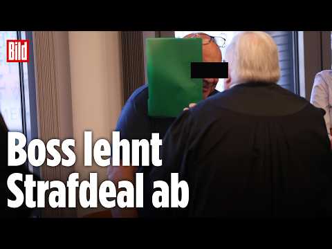 BILD beim Prozess: Mutmaßlicher Waffen-Mafia-Boss lässt Straf-Deal platzen