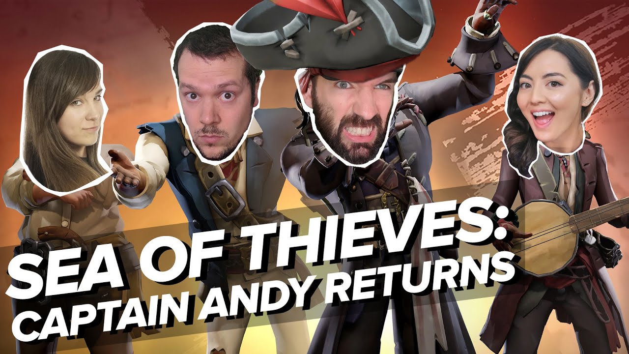 Sea of Thieves Pirates of the Caribbean | CAPTAIN ANDY ON DECK (Sea of ...