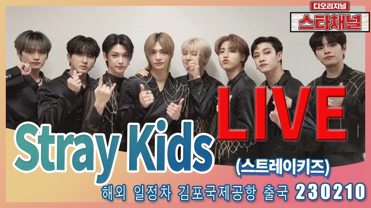[LIVE] ‘Stray Kids’ 매력 가득한 훈훈함 ️ 해외 일정차 출국 230210 📷직캠📷 | 스타채널 디 오리지널 ...
