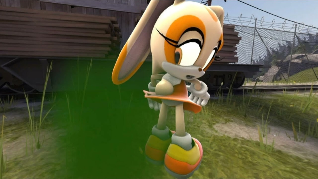 Cream the Rabbit Farting - YouTube