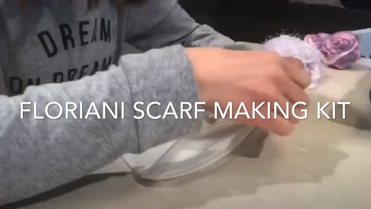 Floriani Scarf Making Kit - YouTube