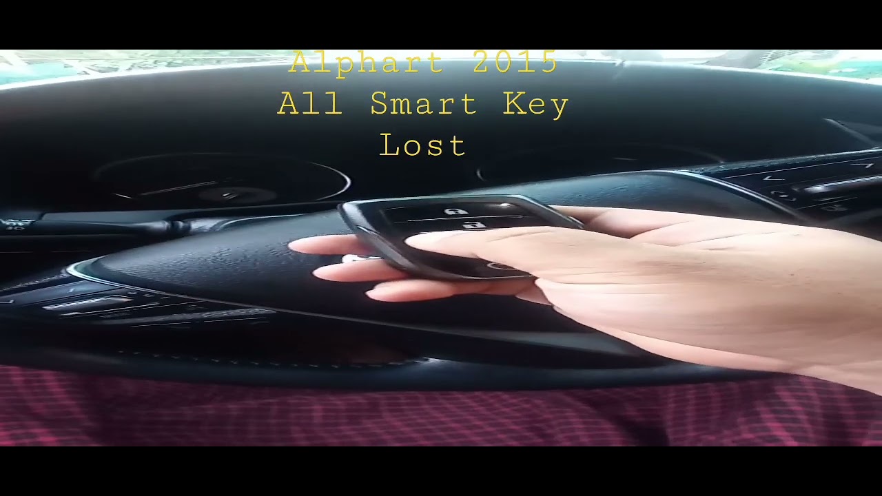 Alphart 2015 All Smart Key Lost အိမ်အရောက်ဝန်ဆောင်မှု့လည်းပေးနေပါပြီ ...