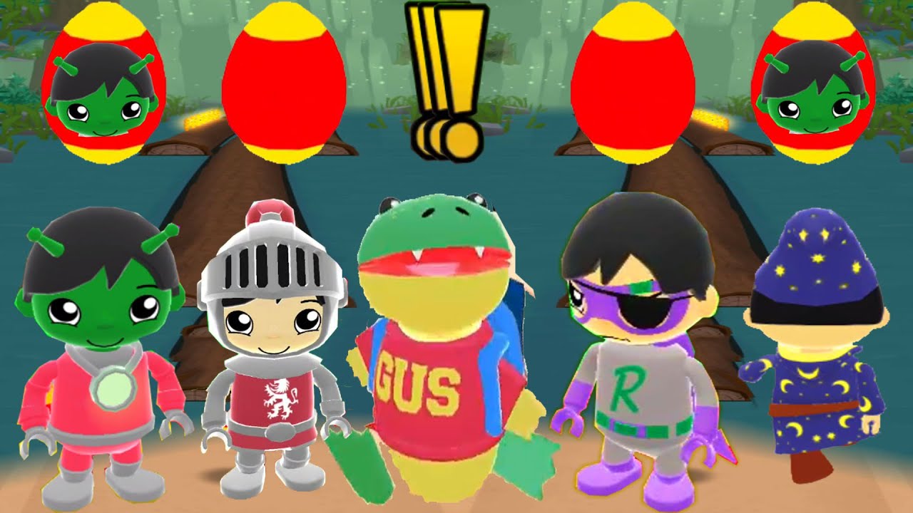 TAG WITH RYAN WIZARD RYAN VS GREEN RYGLORB RYAN VS DARK TITAN RYAN VS ...
