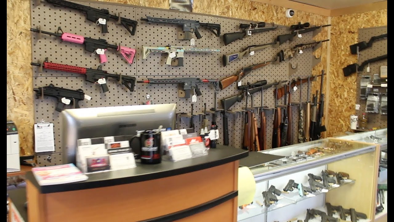 Dixie Gun Worx - Full US Gun Shop Tour - YouTube