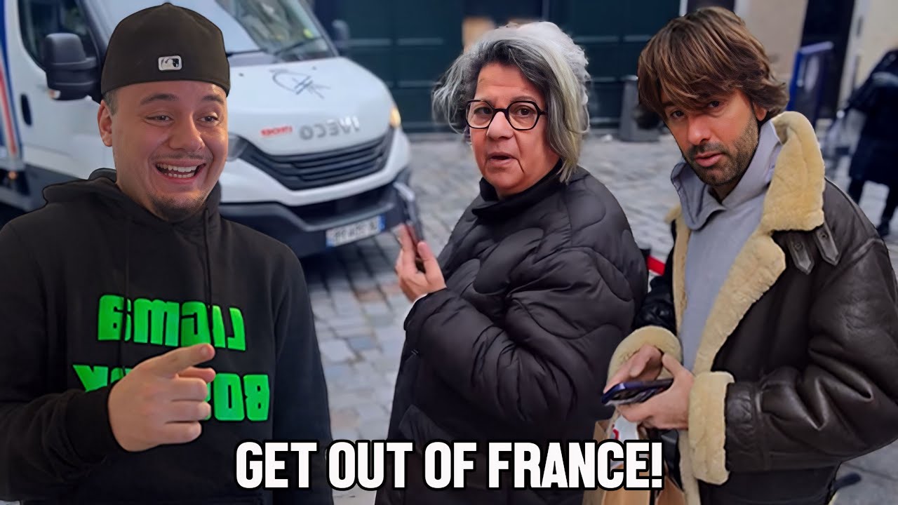 Trolling Angry French people in Paris ! - YouTube
