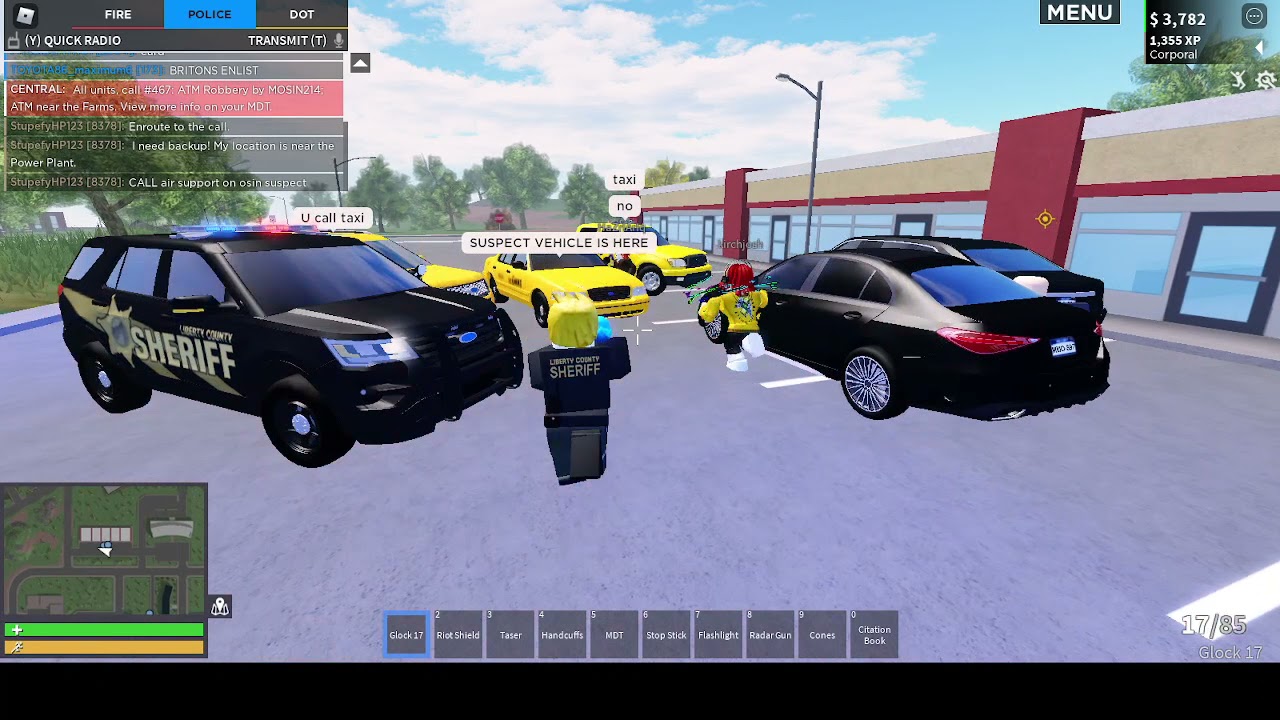 I arrested a wanted player in ERLC(Roblox ERLC Gameplay) - YouTube