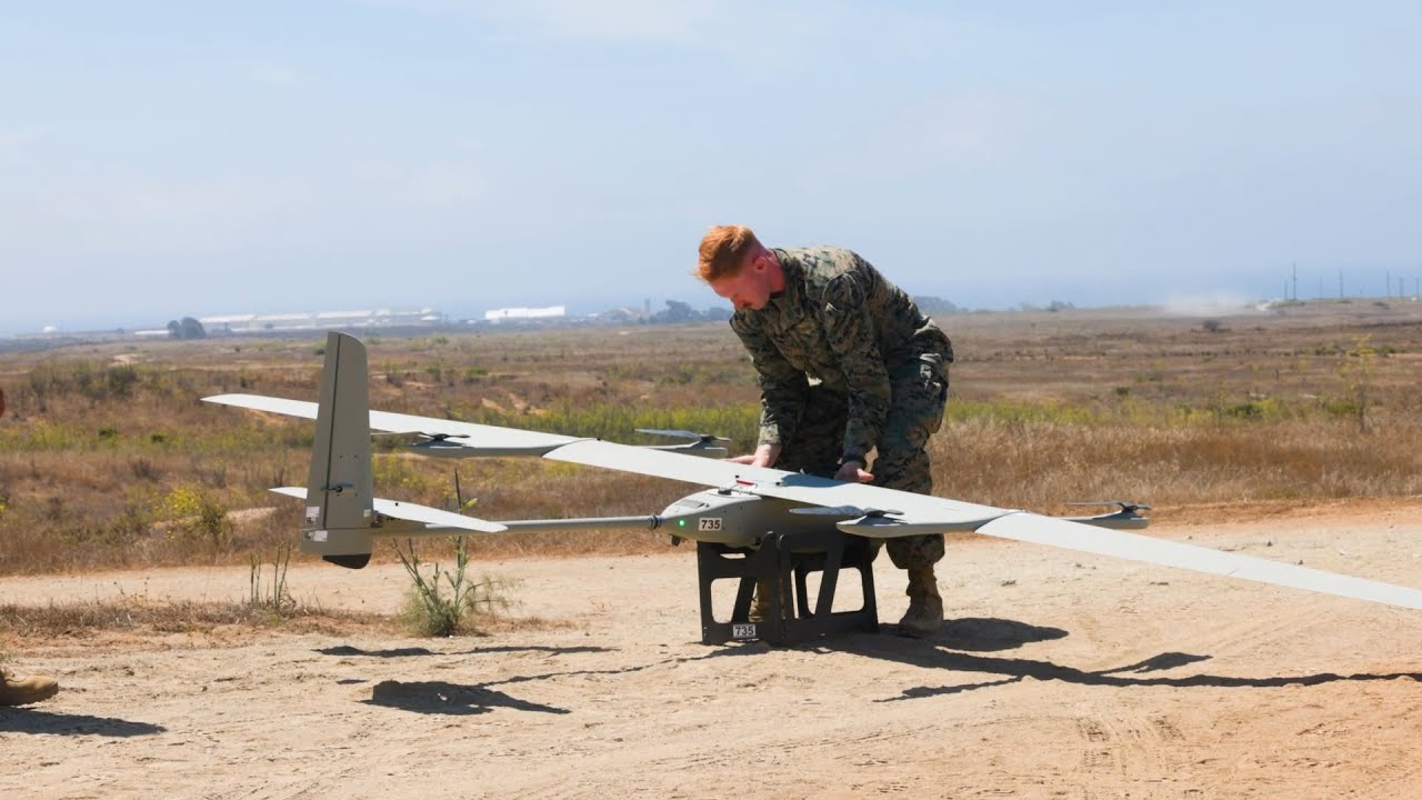 U.S. Marines Conduct Dead Center SUAS Training at Camp Pendleton - YouTube