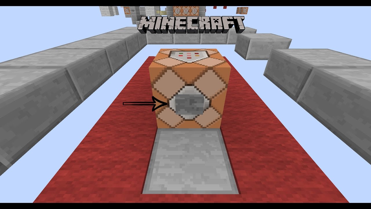 How To Put A Button On a Dispencer (Or Command Block)😃 - YouTube